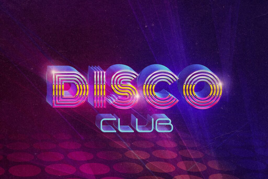 Disco Text Effect – MasterBundles