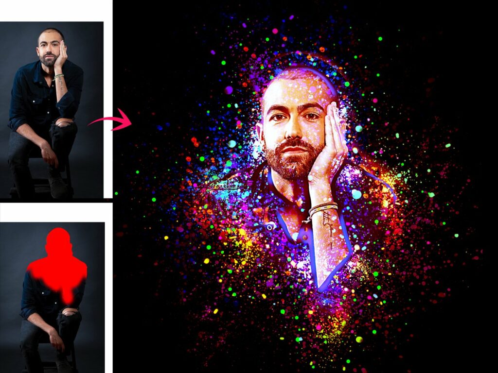 Dispersion Color Art Effect – MasterBundles