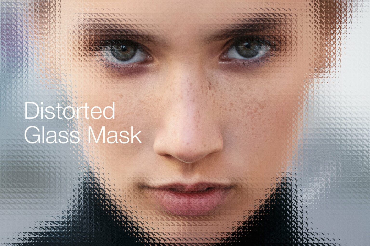 Distorted Glass Mask Effect – MasterBundles