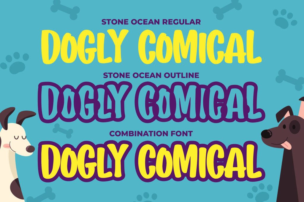 Dogly Comika a Bouncy Rounded Font – MasterBundles