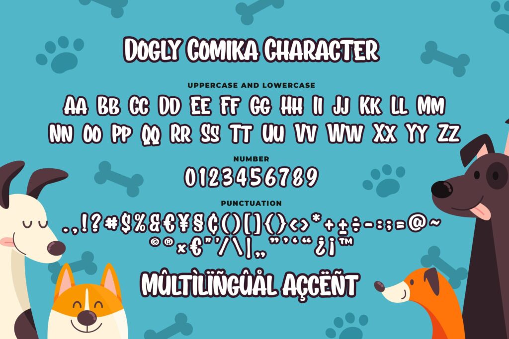 Dogly Comika a Bouncy Rounded Font – MasterBundles