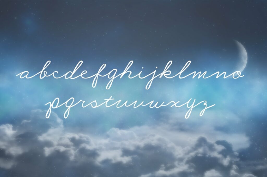 Dream A Little Dream - Font – MasterBundles