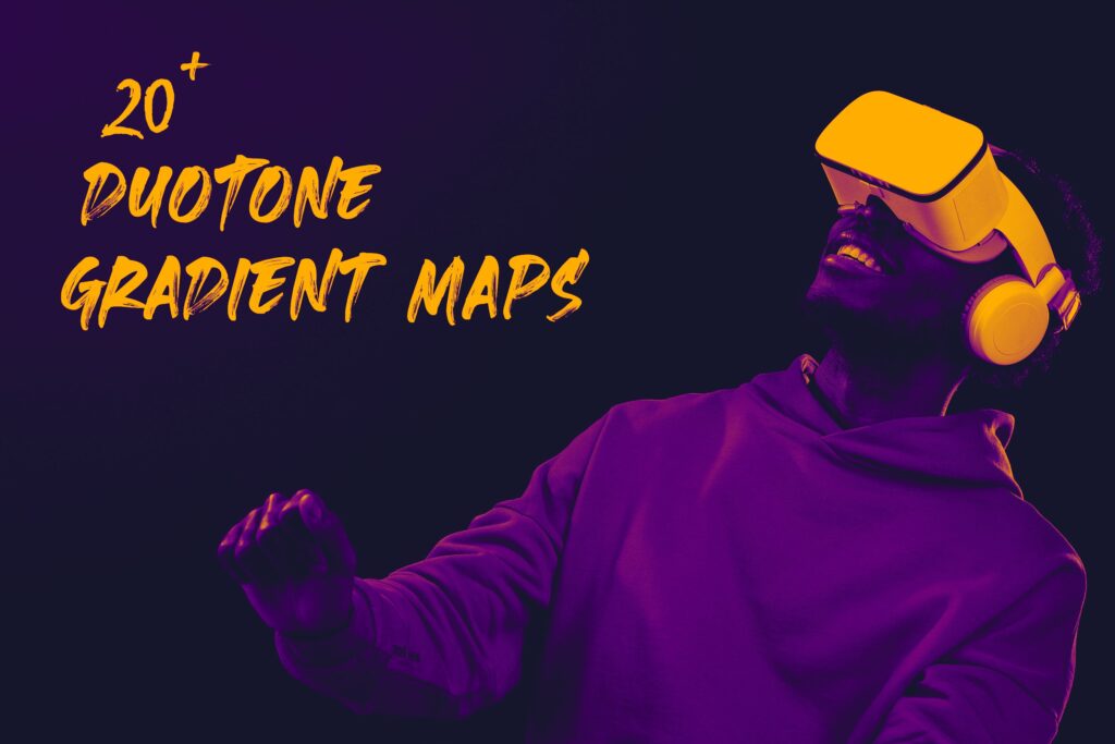 20 Modern Duotone Effects – MasterBundles