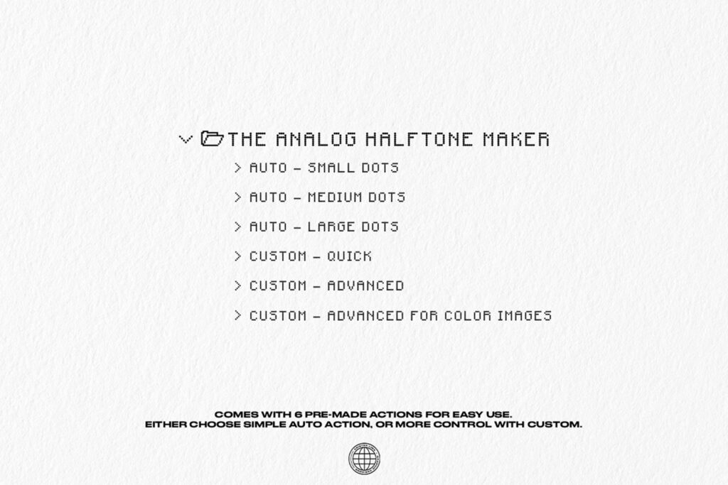 The One Click Analog Halftone Maker – MasterBundles