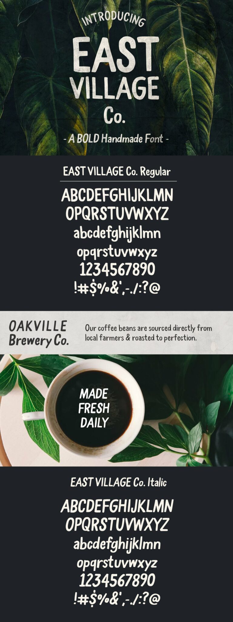 East Village Bold Handwritten Font – MasterBundles