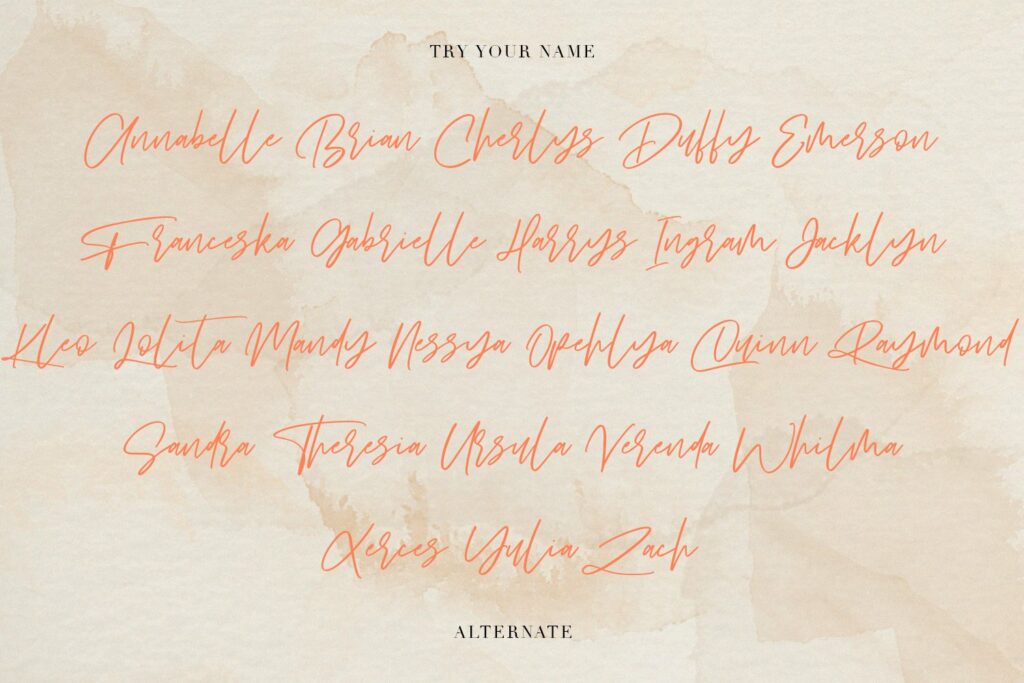 Echountter Slanted Brush Font – MasterBundles