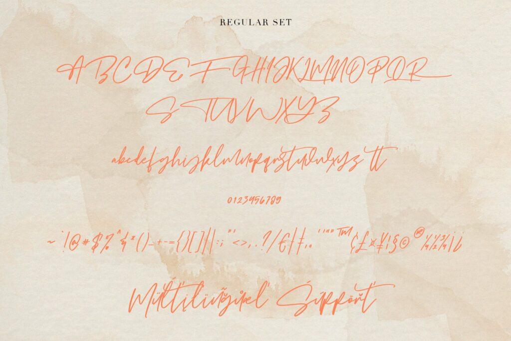 Echountter Slanted Brush Font – MasterBundles