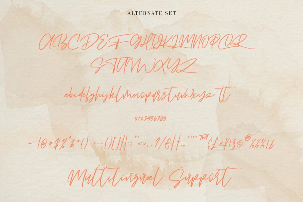 Echountter Slanted Brush Font – MasterBundles