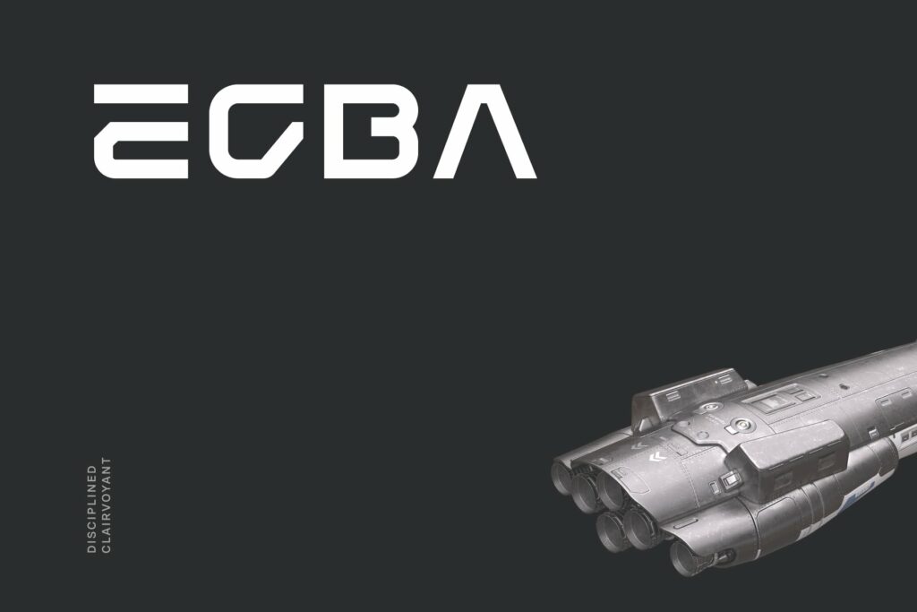 Egba Futuristic Tech Font – MasterBundles