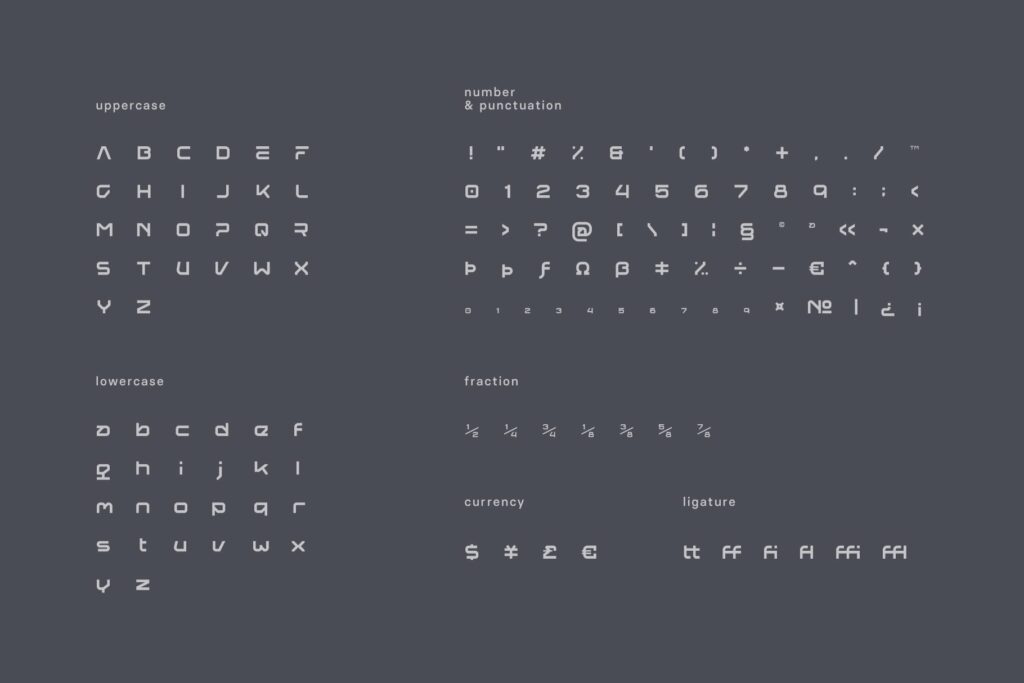 Egba Futuristic Tech Font – MasterBundles