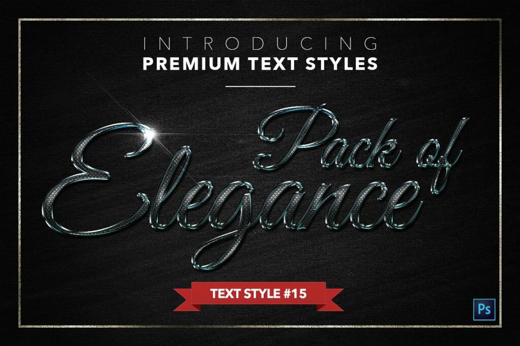 Elegance #1 - 15 Text Styles – MasterBundles