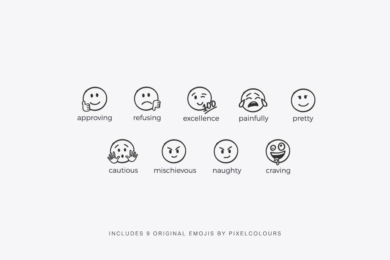 Emoji Font - Dingbats Font – MasterBundles