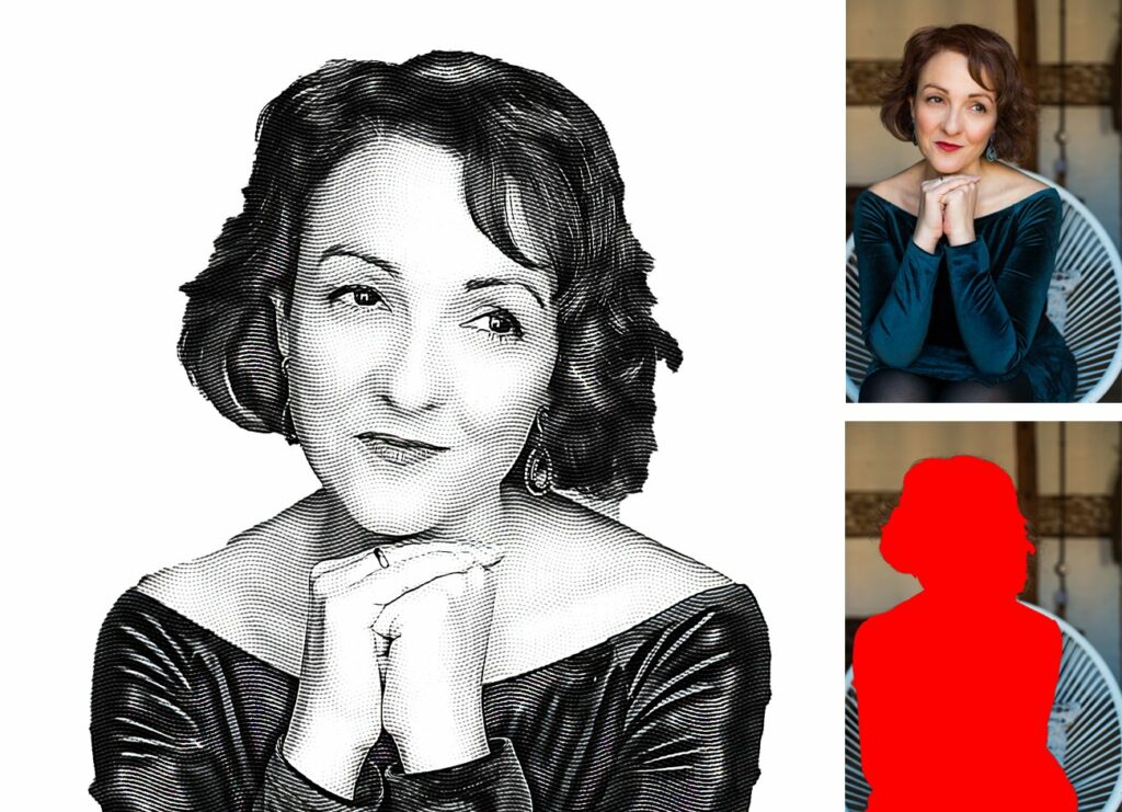 Engraved Effect Photoshop Action – MasterBundles