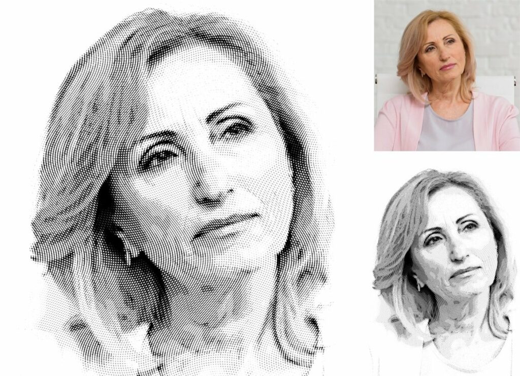 Engraved Effect Photoshop Action – MasterBundles