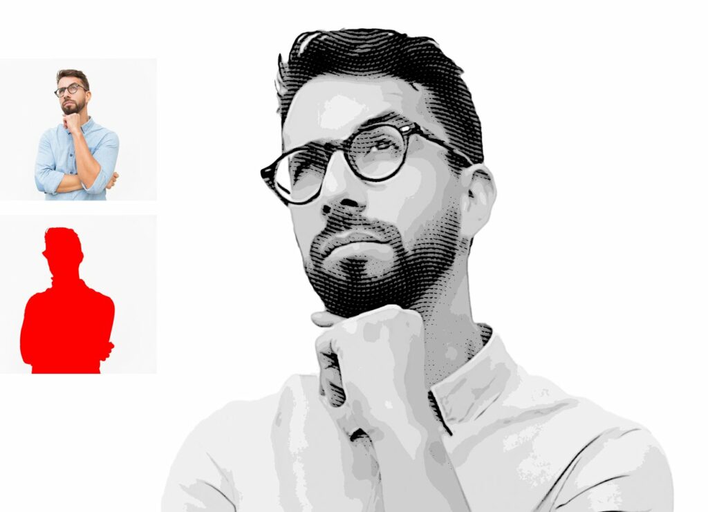 Engraved Effect Photoshop Action – MasterBundles