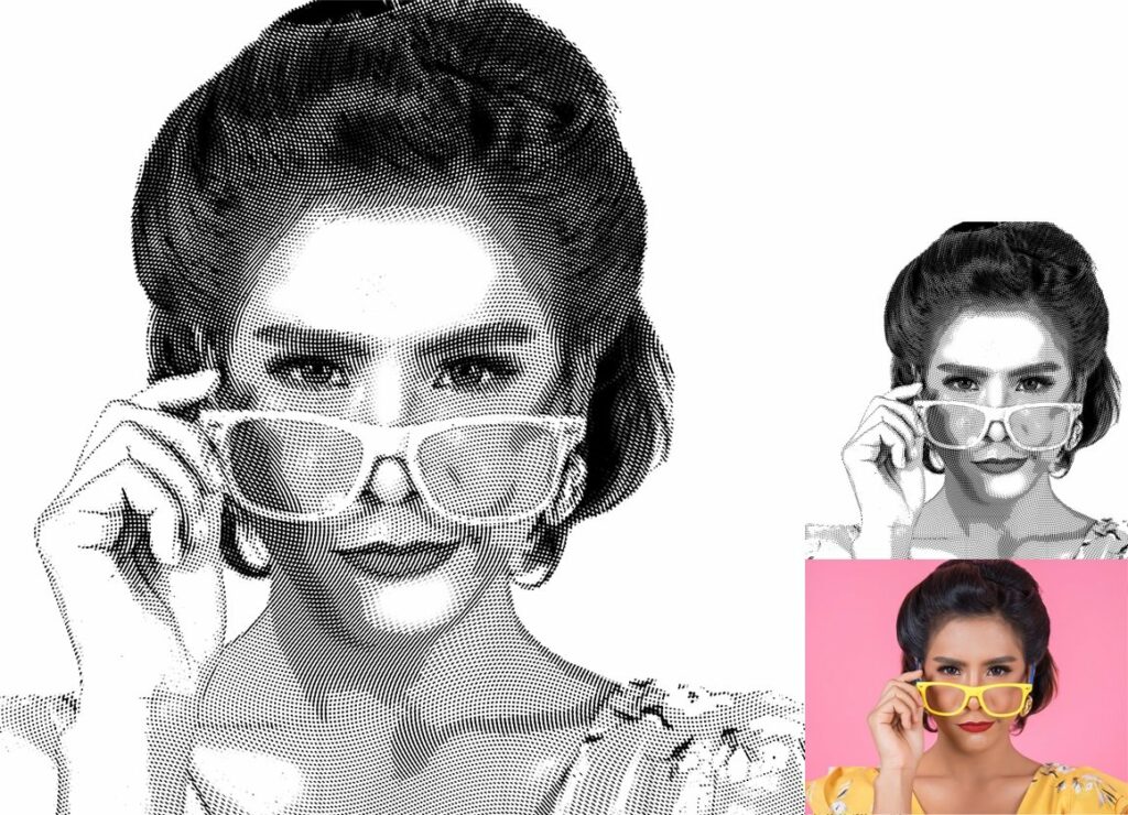 Engraved Effect Photoshop Action – MasterBundles