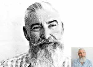 Engraved Effect Photoshop Action – MasterBundles