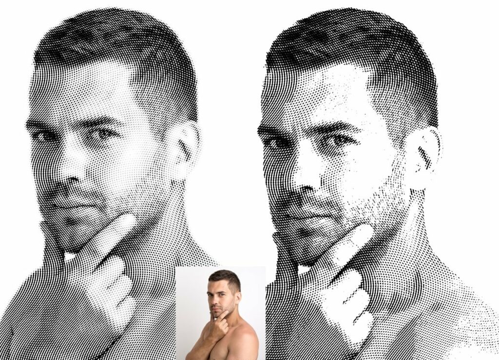 Engraved Effect Photoshop Action – MasterBundles