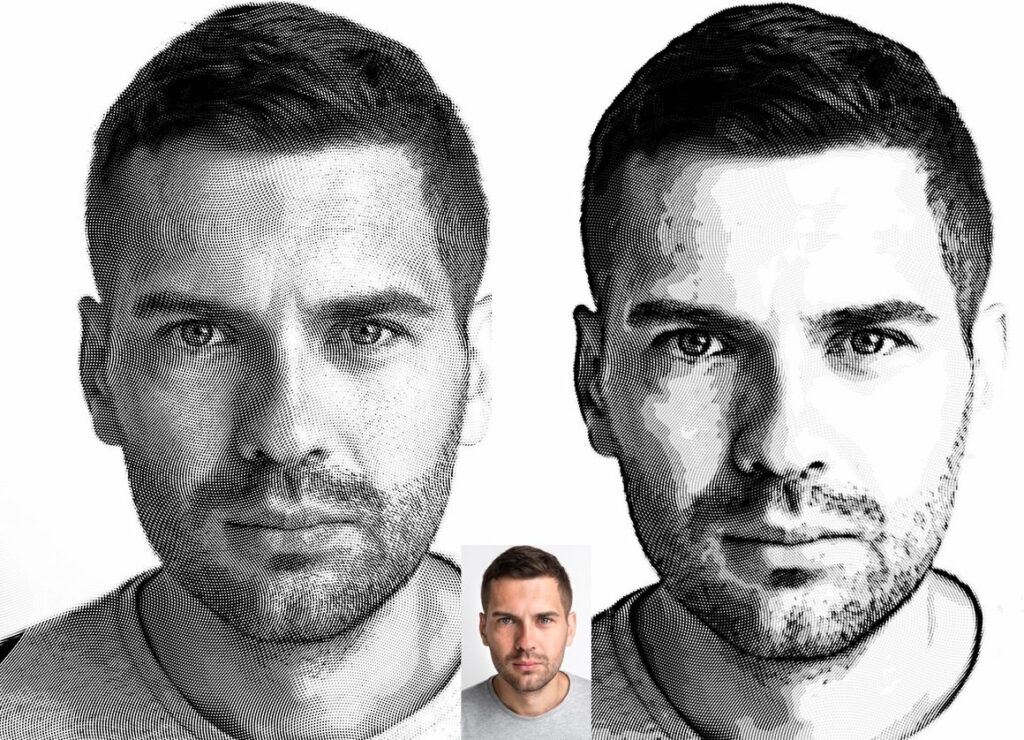 Engraved Effect Photoshop Action – MasterBundles