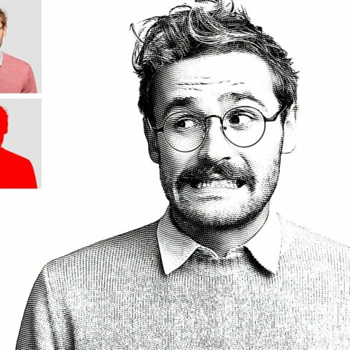 Engraved Effect Photoshop Action – MasterBundles