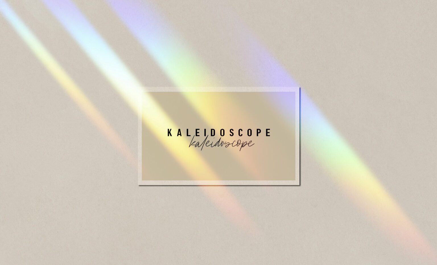 Kaleidoscope | Rainbow Prism Overlay – MasterBundles