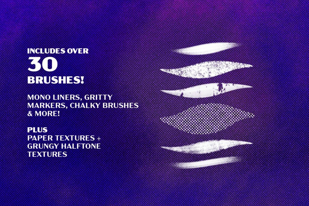 Storybook Ch. 3 Photoshop Brushes – MasterBundles