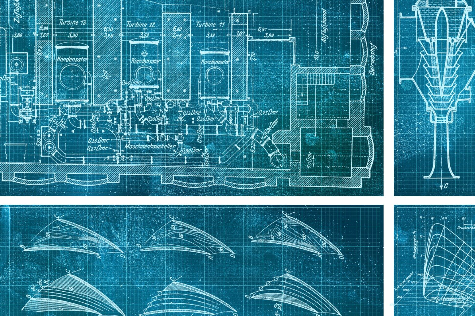 100 Blueprint Technology Brushes – MasterBundles