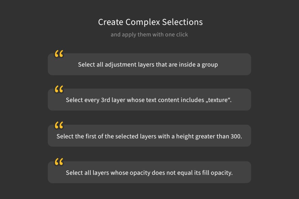 Smart Select - Complex Layer Queries – MasterBundles
