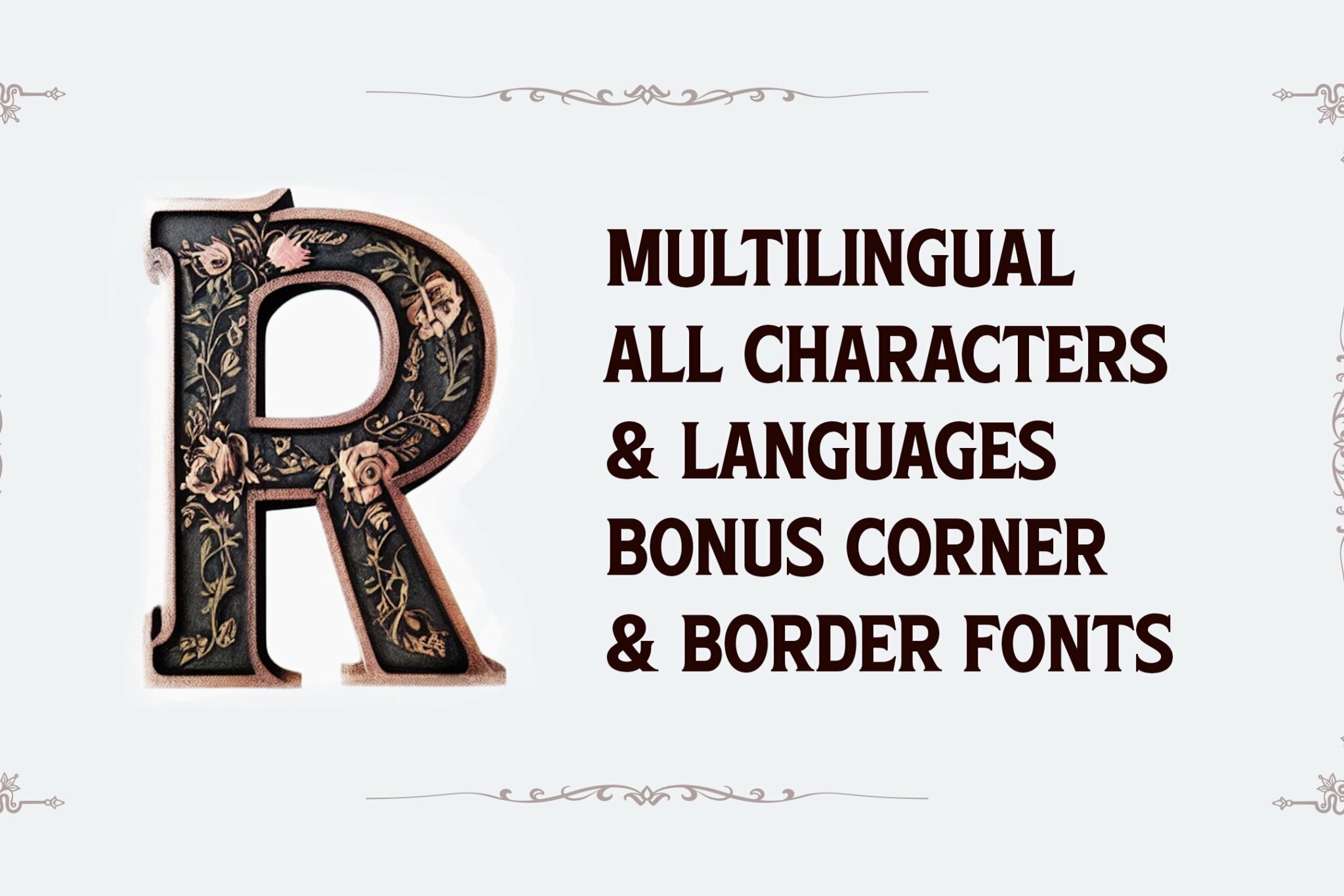 Extra Old — 6 Classic Decor Fonts – MasterBundles