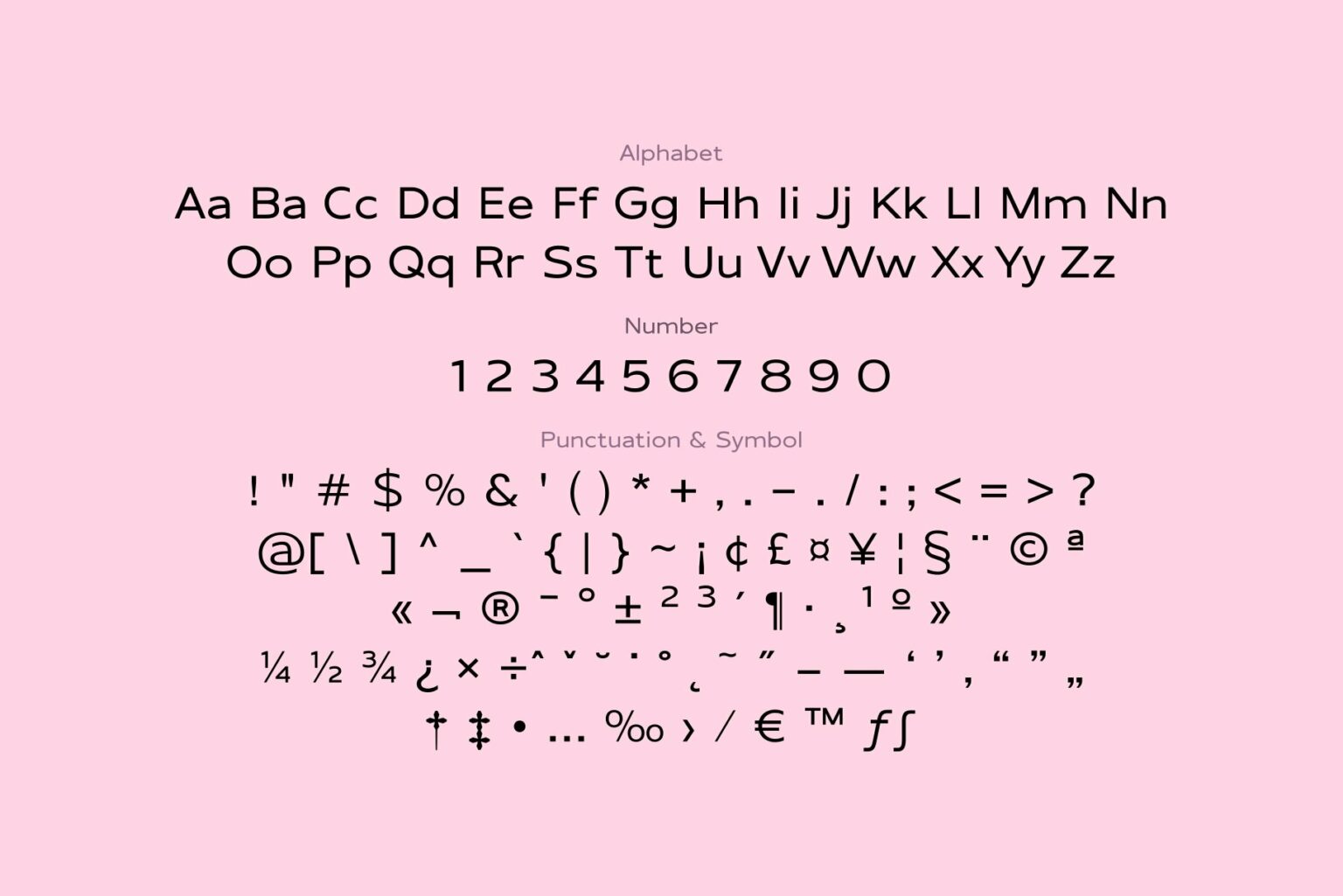 Extrend Modern Clean Sans Serif font – MasterBundles