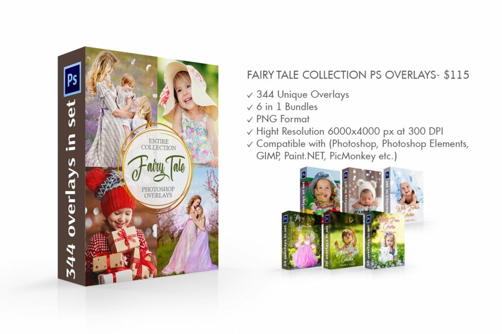 Fairy Tale Photoshop Overlays – MasterBundles
