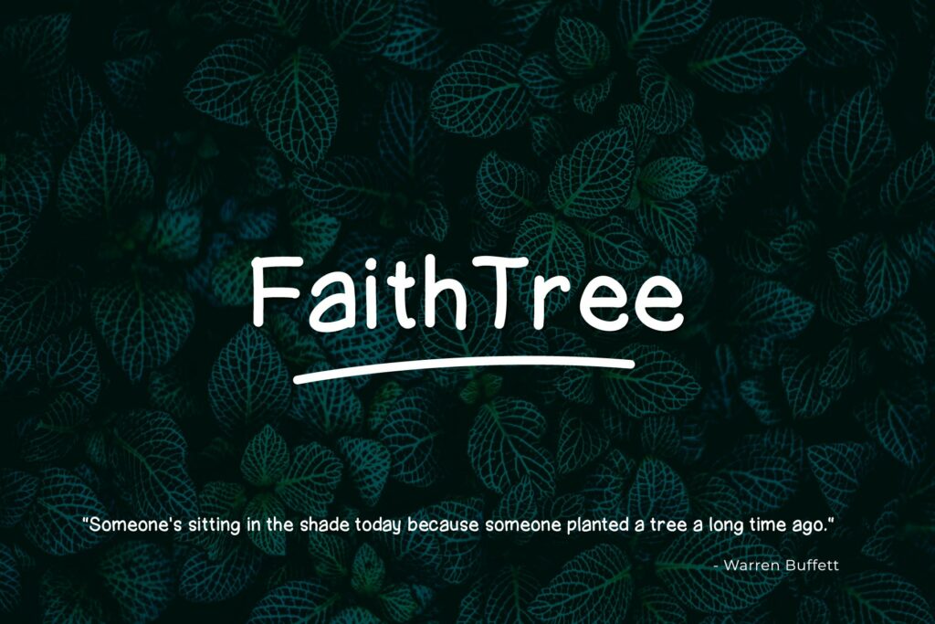 Faith Tree a Handwritten Font – MasterBundles