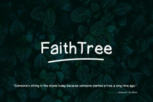 Faith Tree a Handwritten Font – MasterBundles