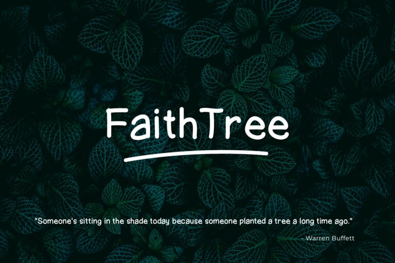 Faith Tree a Handwritten Font – MasterBundles