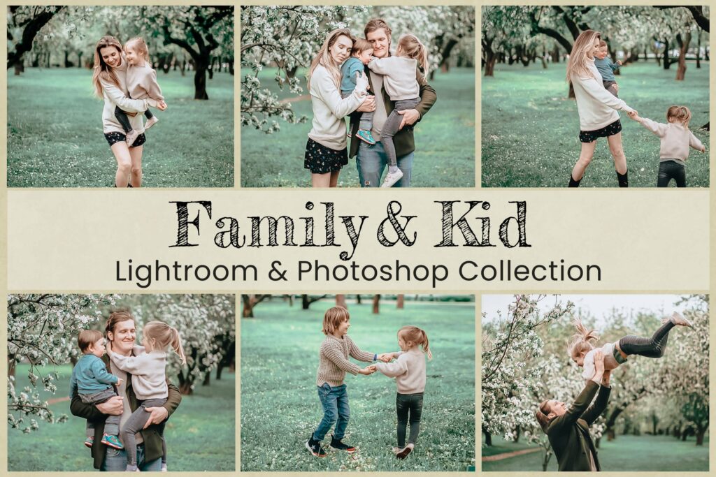 Family & Kids Photo Edit Collection – MasterBundles