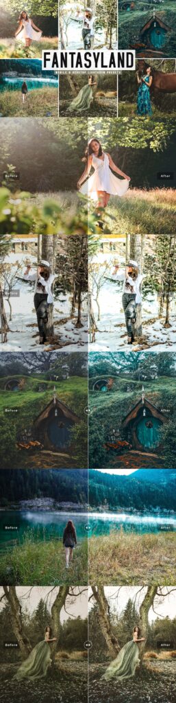 Fantasyland Pro Lightroom Presets – MasterBundles