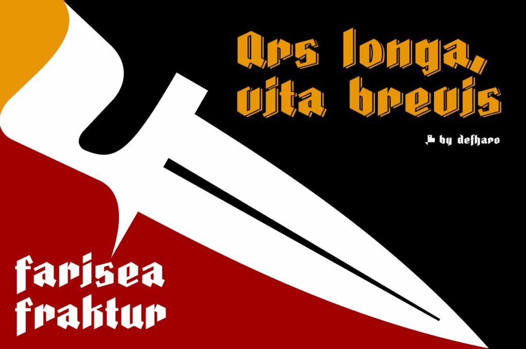 Farisea Fraktur -2 fonts- – MasterBundles