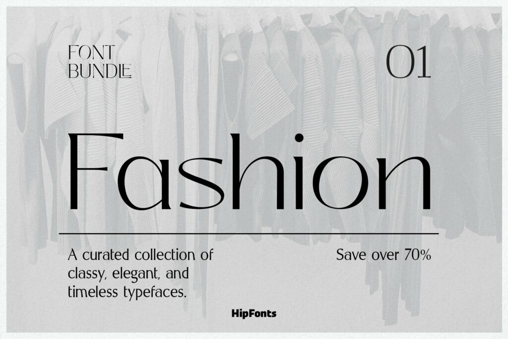 The Fashion Font Bundle (18 Fonts) – MasterBundles
