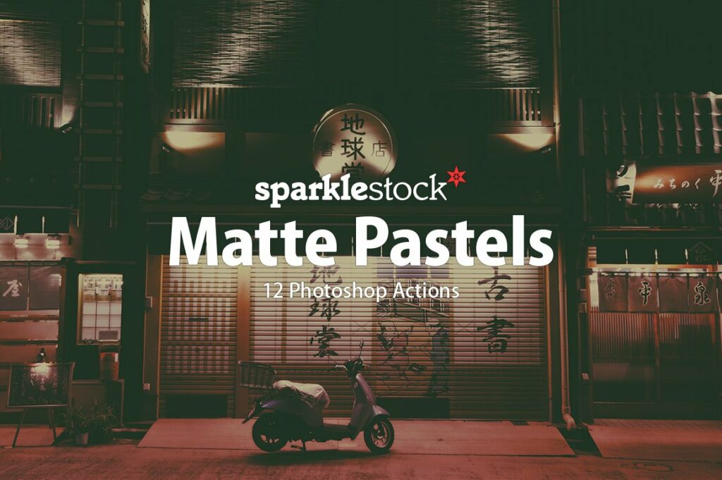 12 Matte Pastel Photoshop Actions – MasterBundles