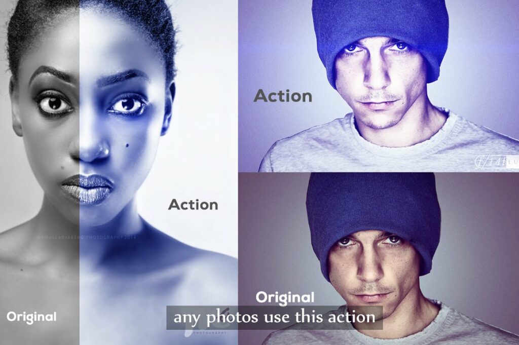Colorful Art Photo Effects Action – MasterBundles