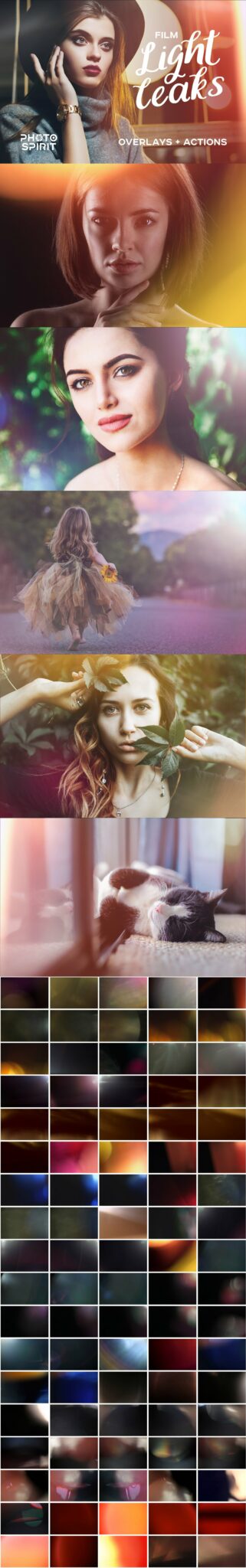Film Light Leaks Overlays – MasterBundles