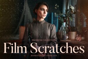 Film Scratches Photoshop Overlays – MasterBundles