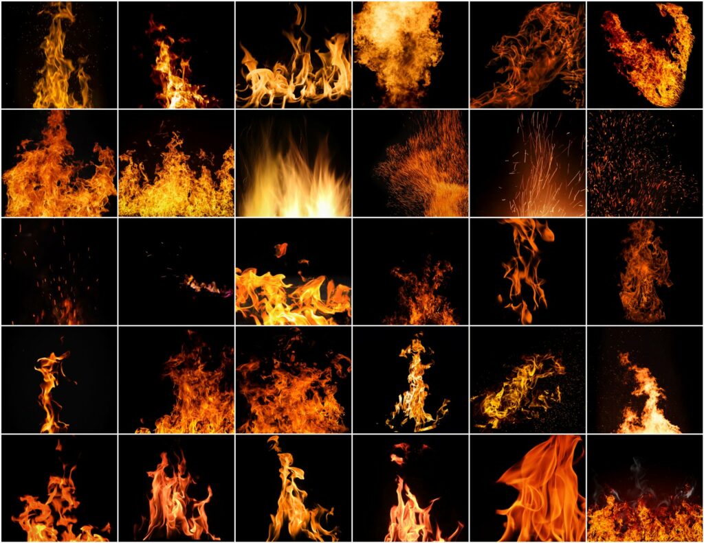 Fire Burning Effect Overlays – MasterBundles