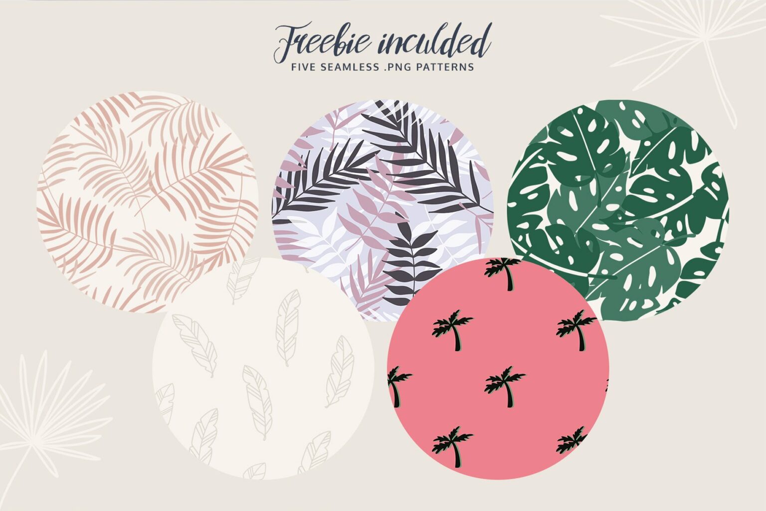 Tropical Leaves & Patterns – MasterBundles