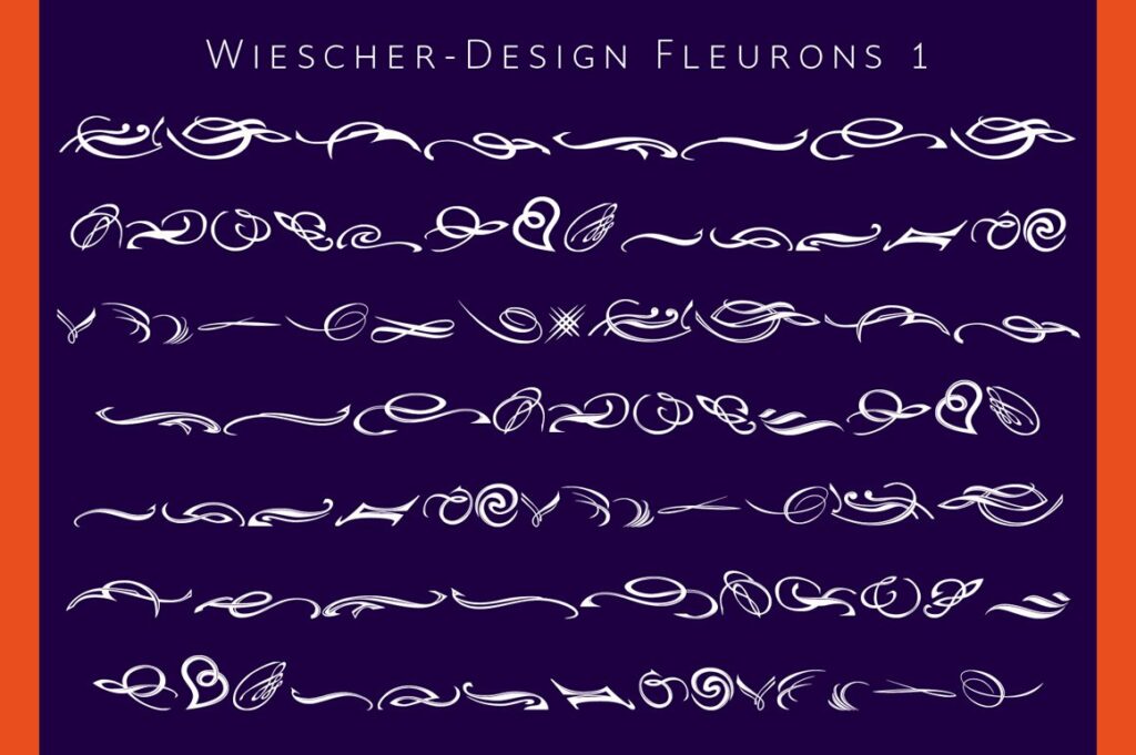 Fleurons 5-Pack – MasterBundles