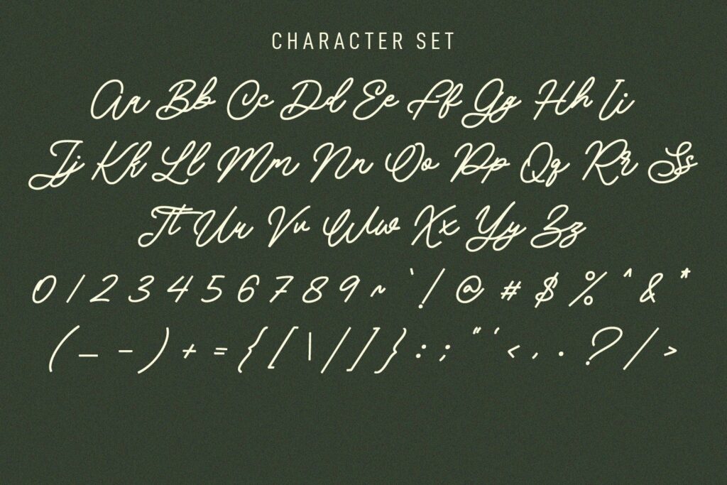 Florateris Cursive Script Font – MasterBundles