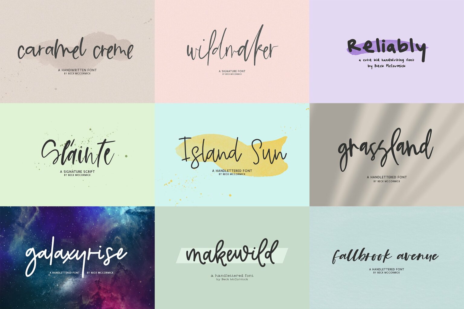 Handlettered Font Bundle – MasterBundles