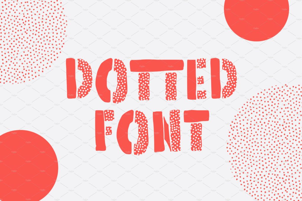 Dotted Font – MasterBundles