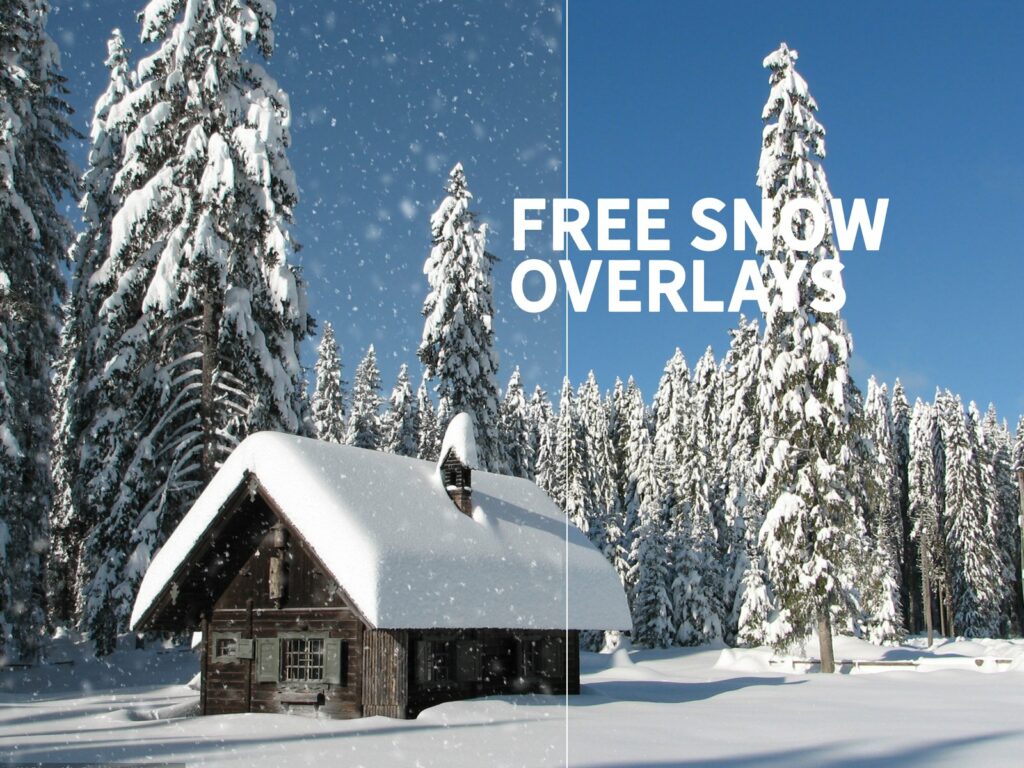 Snowflakes Brushes & Free Overlays – MasterBundles