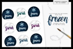 Frozen Styles Bundle Photoshop + Ai – MasterBundles
